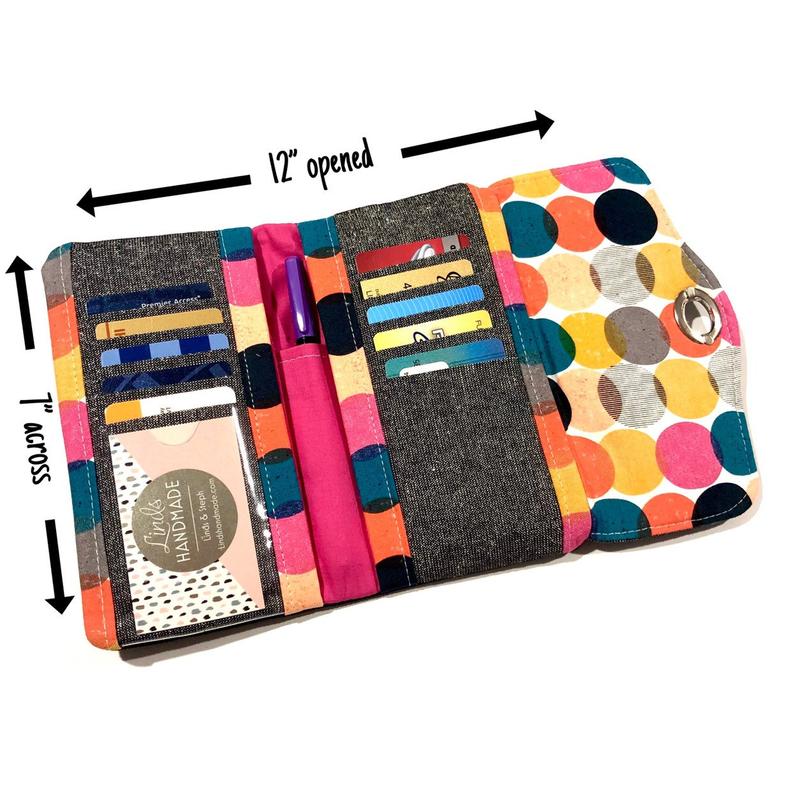 Marilyn Wallet PAPER PATTERN (includes video!) – Linds Handmade Designs