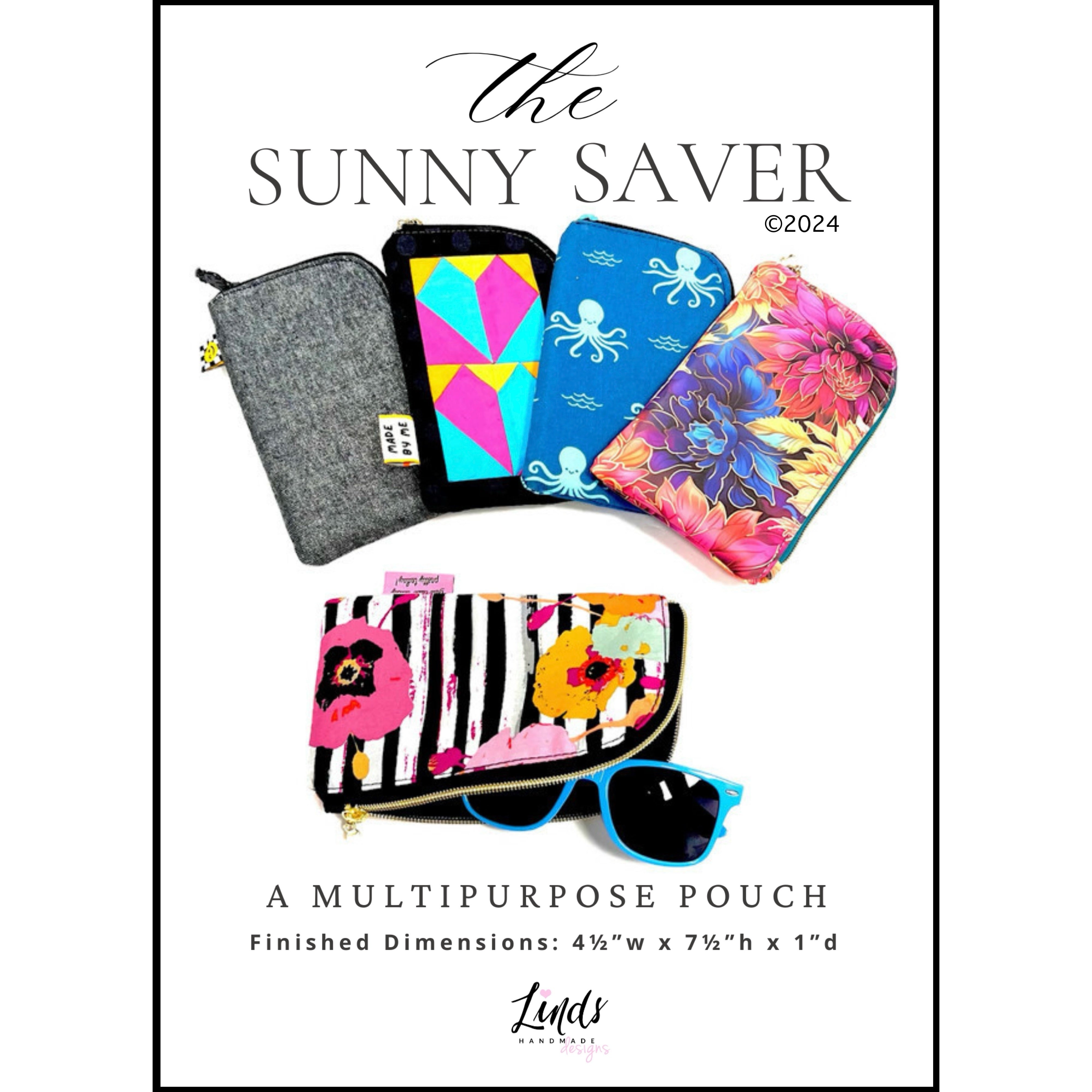 Sunny Saver PDF Sewing Pattern (includes SVGs and video!) – Linds ...