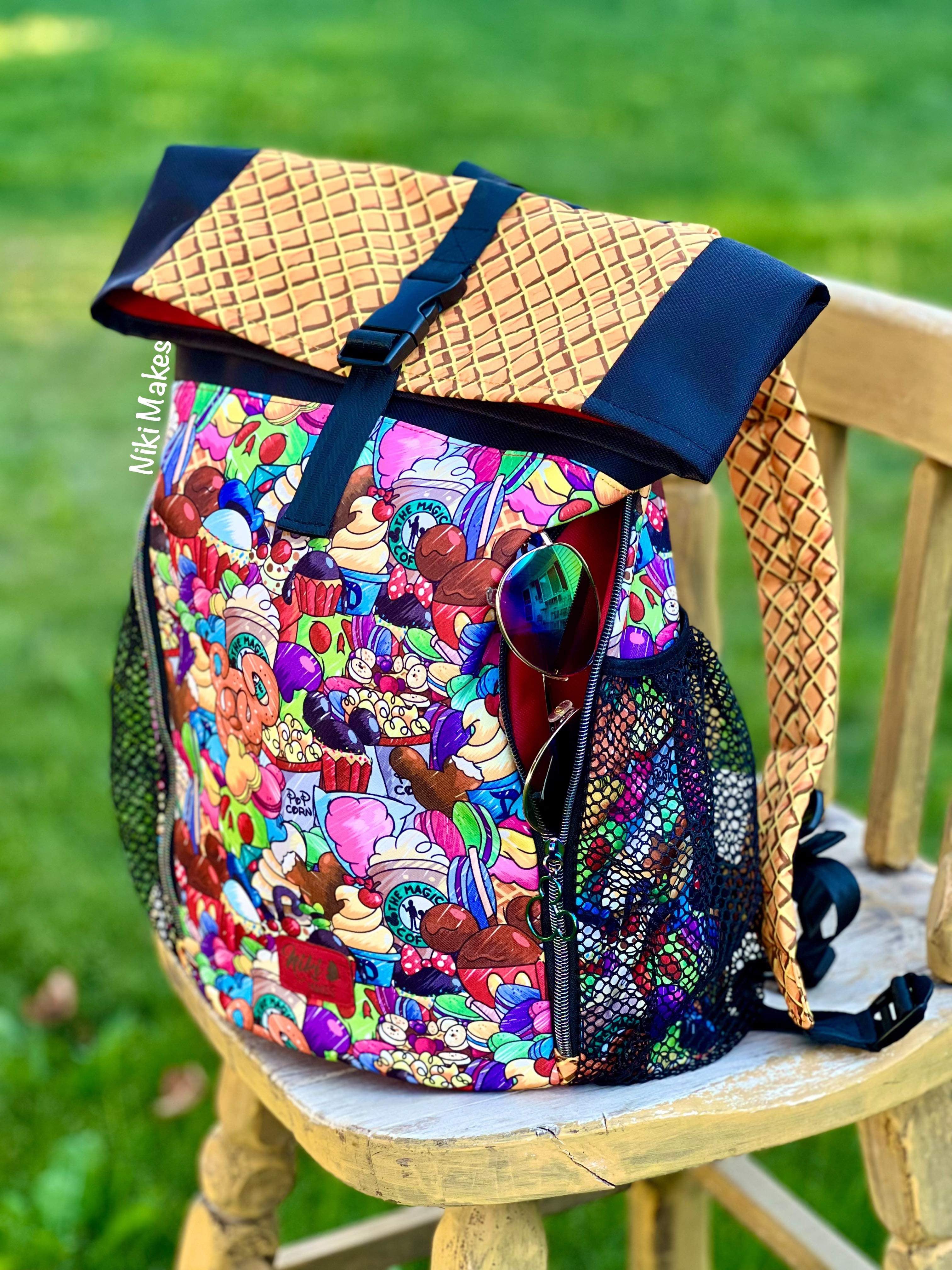 Rick Rolltop Backpack PDF Sewing Pattern (Includes an A0 File, Project ...