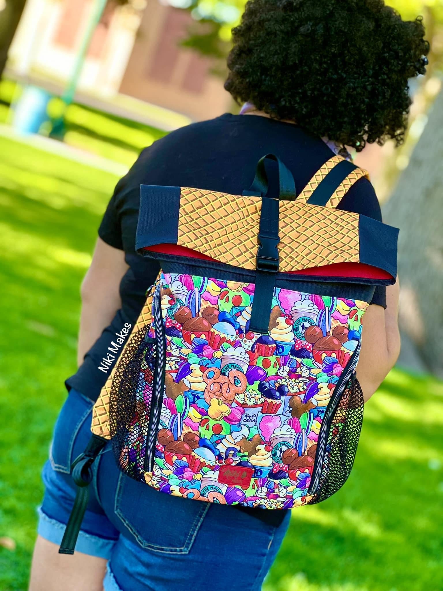 Rick Rolltop Backpack PDF Sewing Pattern (Includes an A0 File, Project ...