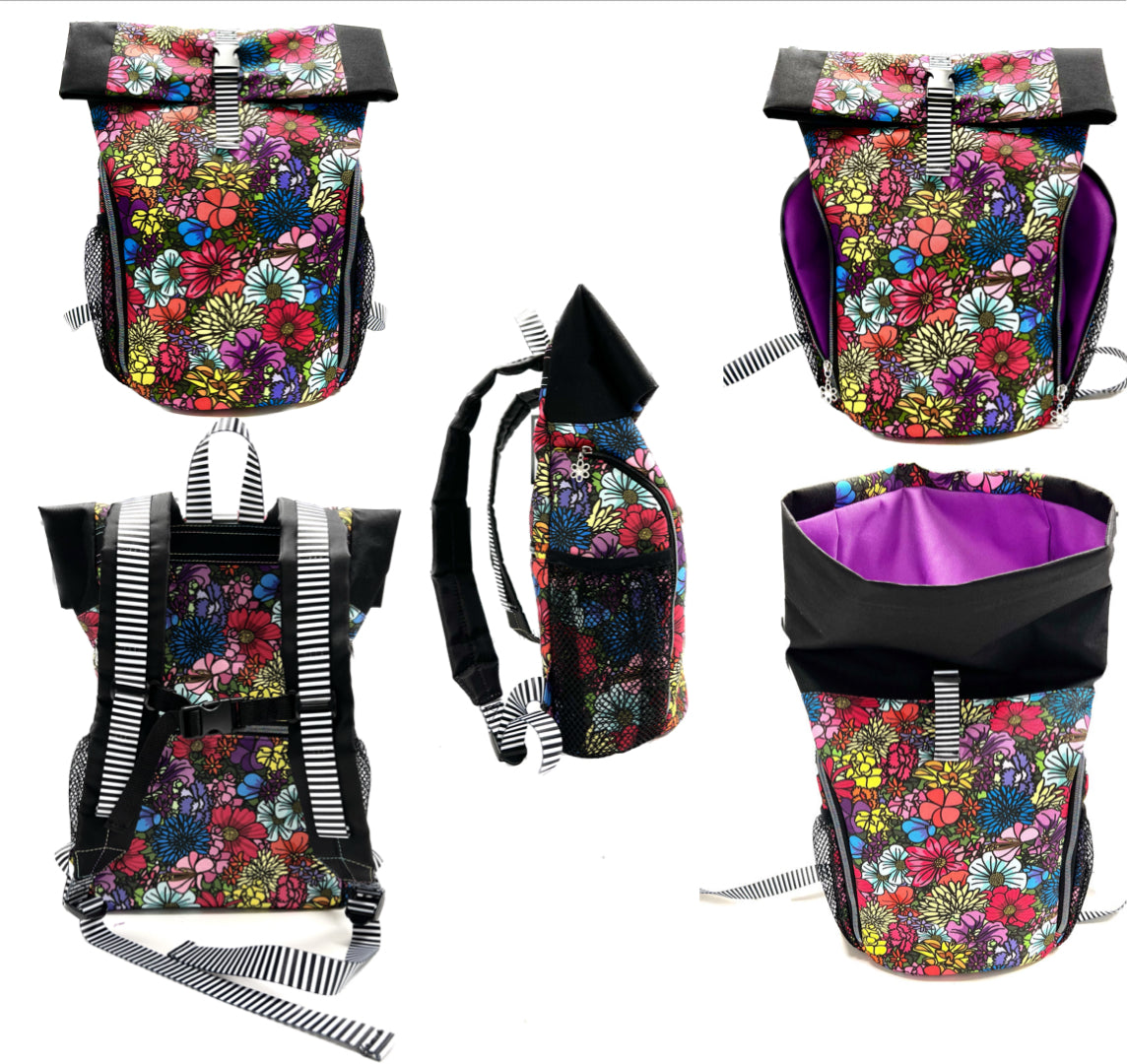 Rick Rolltop Backpack PDF Sewing Pattern (Includes an A0 File, Project ...