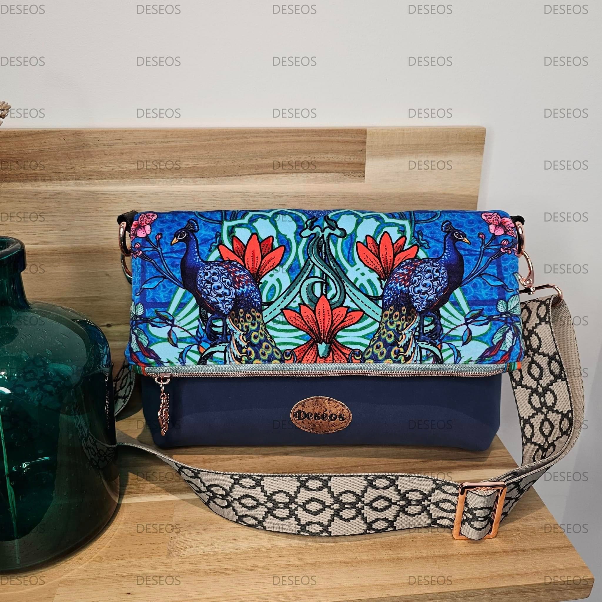 Fiona Foldover PDF Sewing Pattern (includes SVGs, A0 File , Projector ...