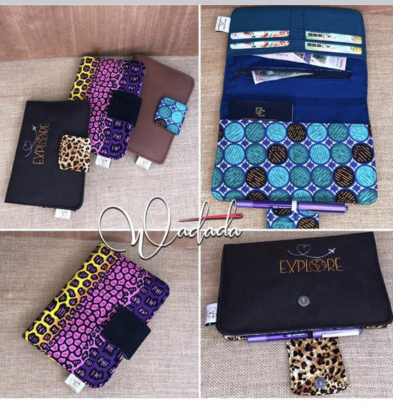Family Travel Organizer PDF Sewing Pattern (includes SVGs, A0, Project ...