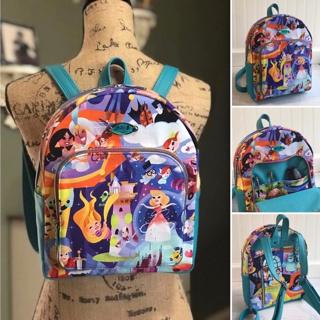 LindSport Mini Backpack PDF Sewing Pattern (includes an A0 File, Proje ...