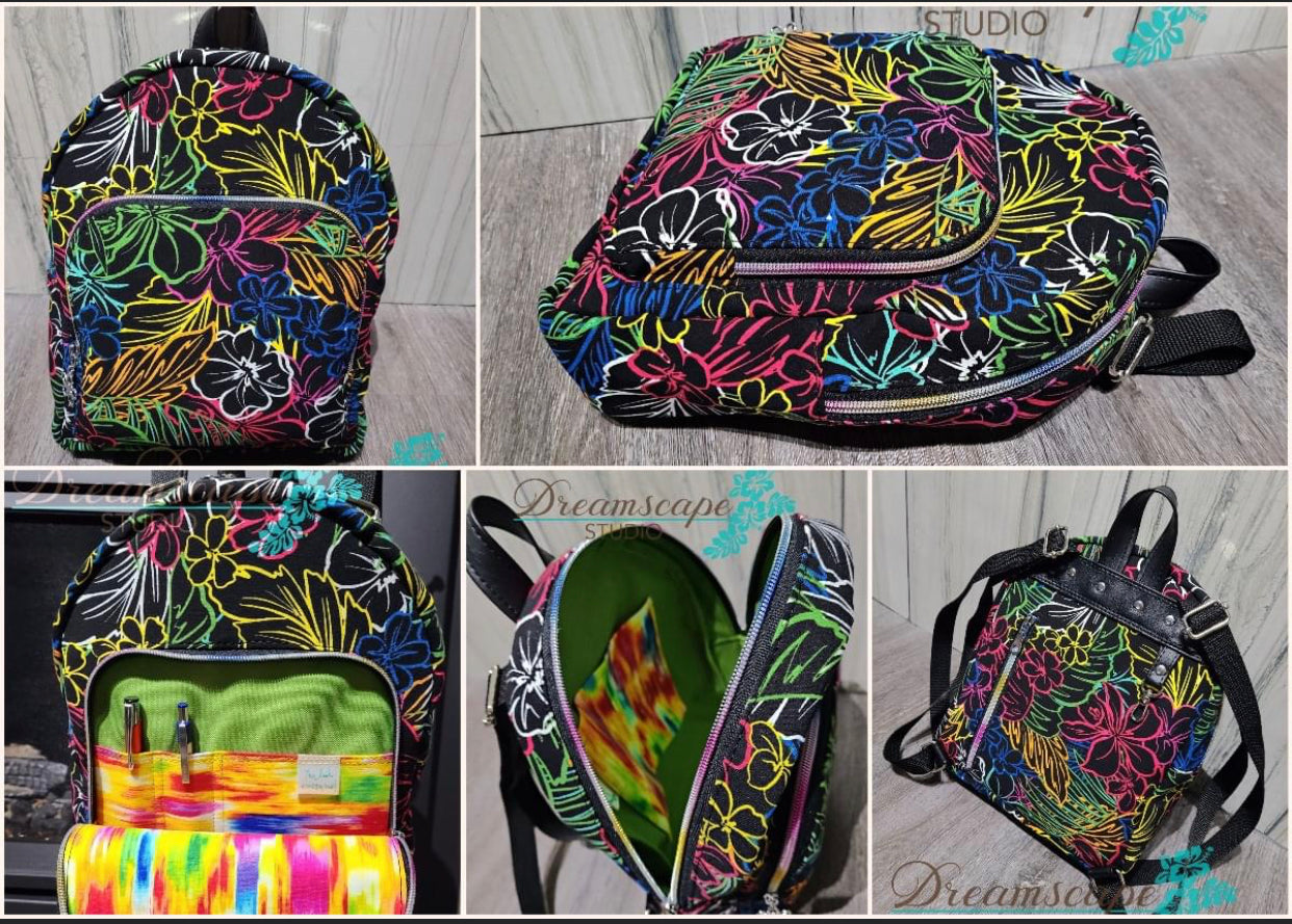 LindSport Mini Backpack PAPER PATTERN – Linds Handmade Designs