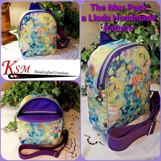 Mav Pack PDF Sewing Pattern (includes SVGs, A0 File, Projector File, a ...