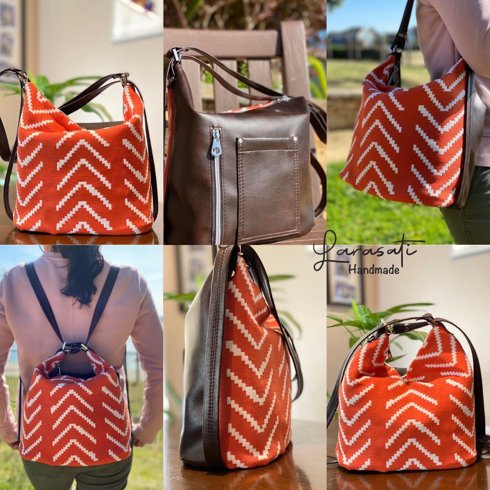 Krystal Convertible Bag PDF Sewing Pattern (includes SVGs, A0 File, Pr ...