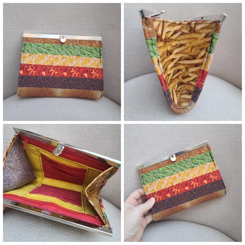 Ashley Clutch Wallet PAPER PATTERN – Linds Handmade Designs